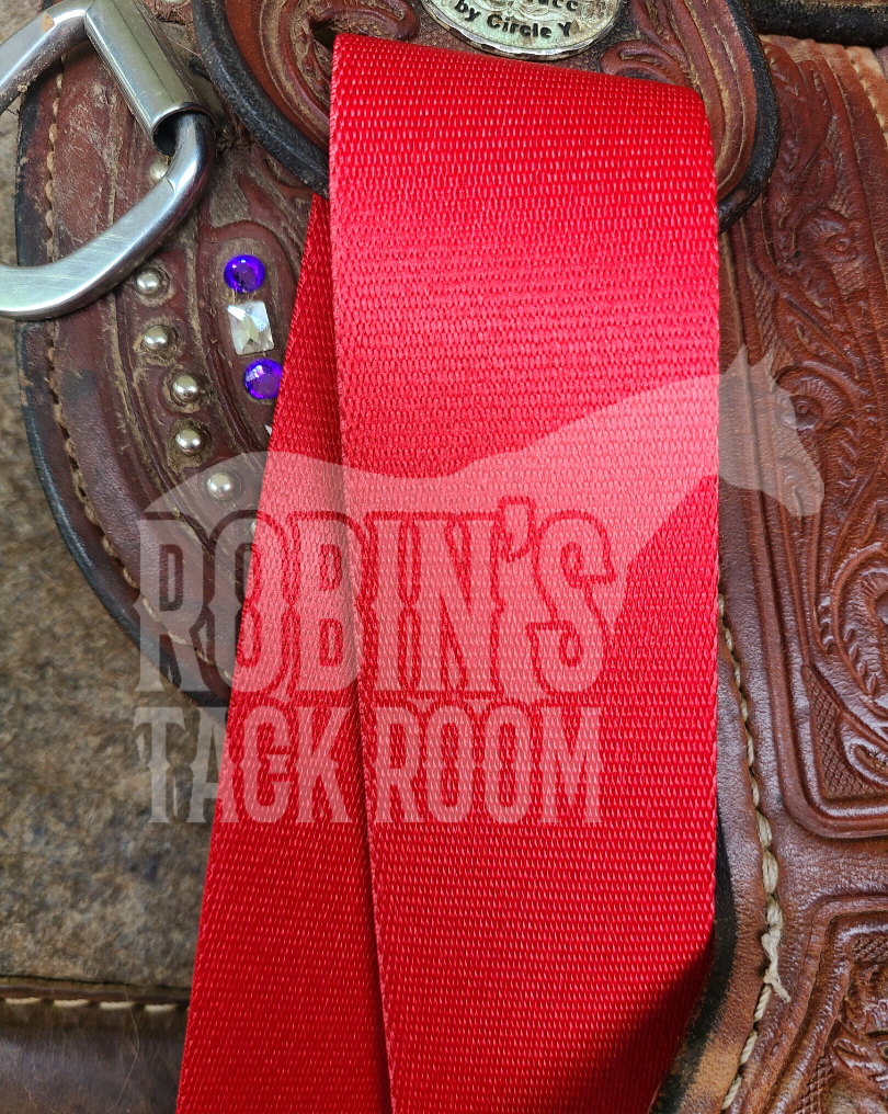 Red latigo and off billet set – Robins Tack Room